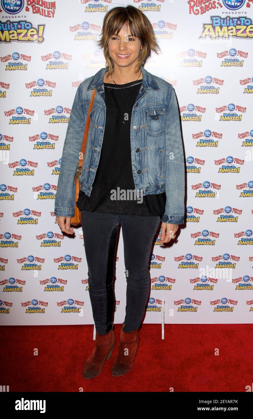 Stephanie Szostak attends the Ringling Bros. and Barnum & Bailey ...