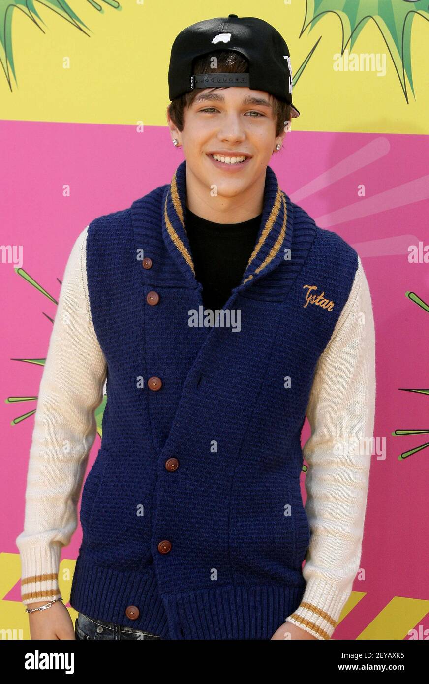 23 March 2013 - Los Angeles, California - Austin Mahone. Nickelodeon's ...