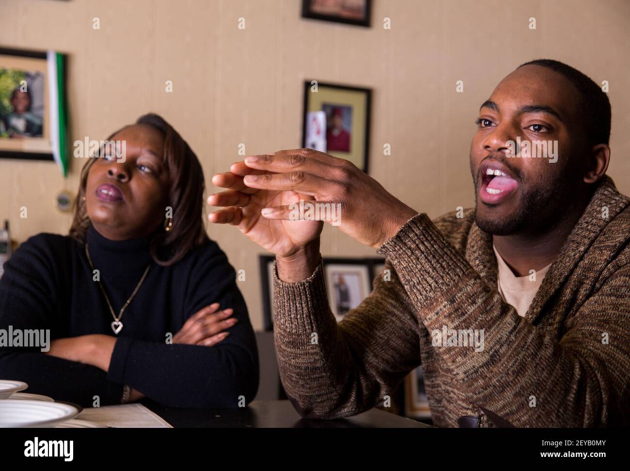 Wendy Casey, 45, and Randall L. Casey, 27, are not only mother and son ...