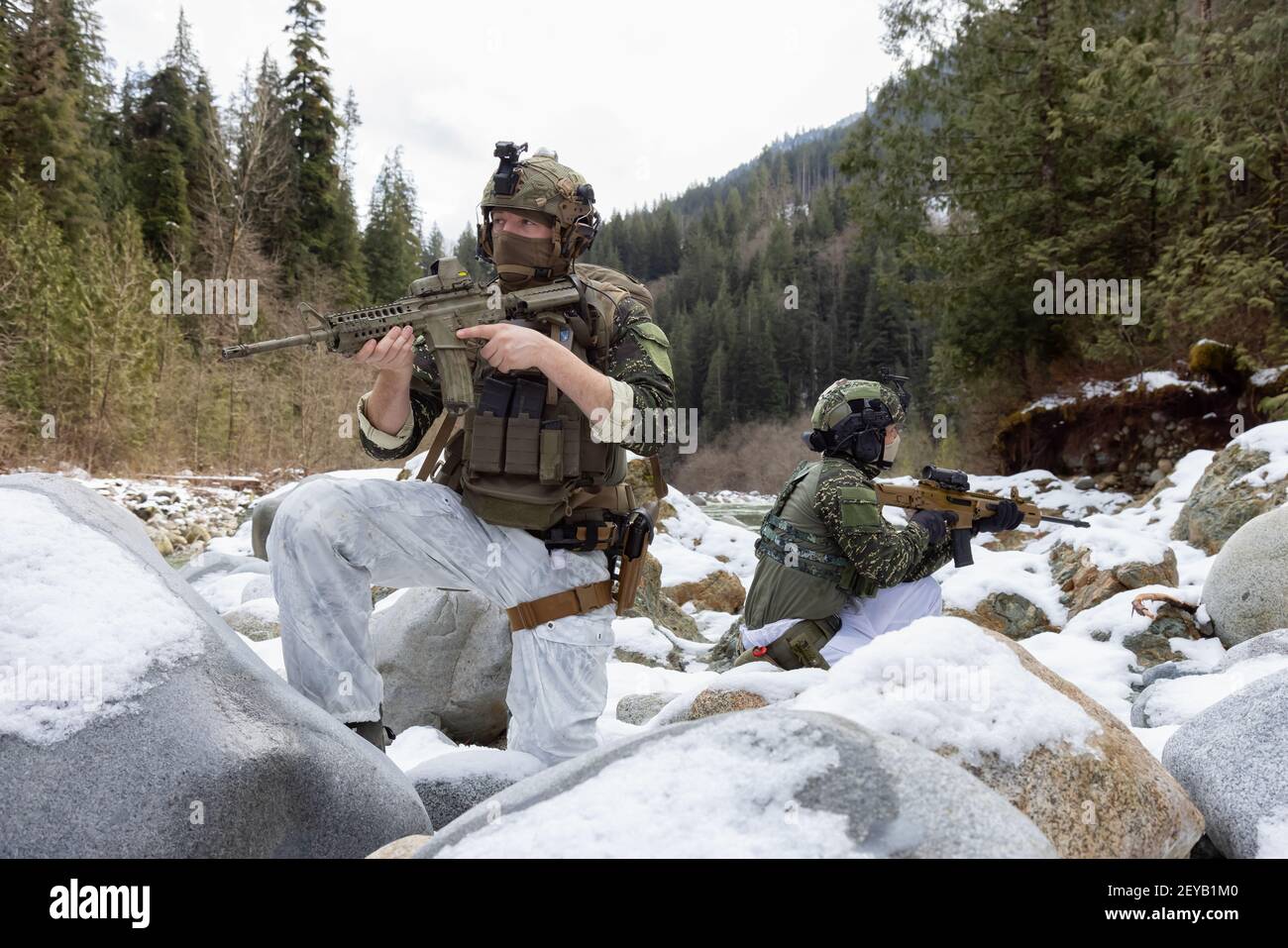 Army Man wearing Tactical Uniform Stock Photo - Alamy