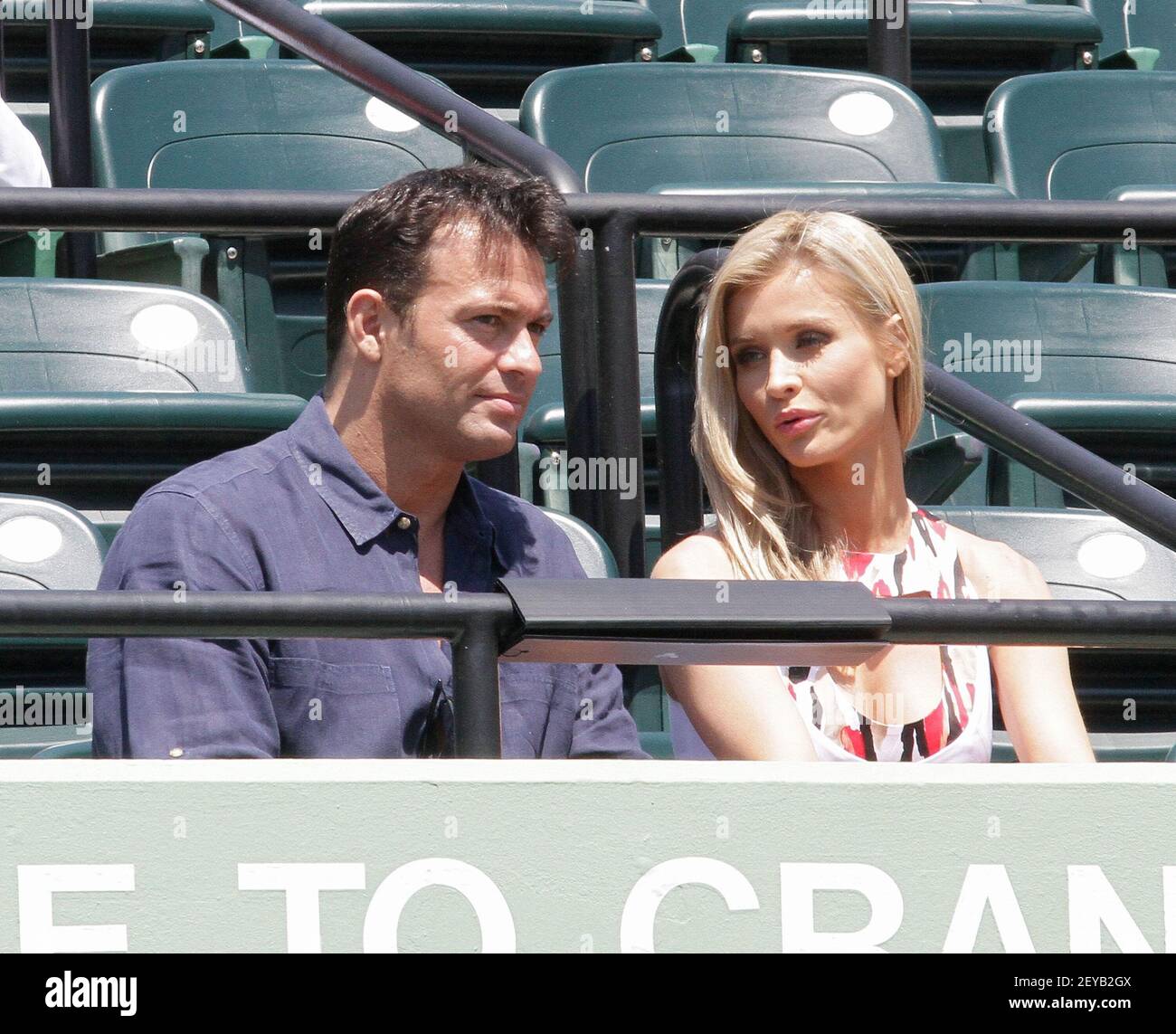 Fiancee, Romain Zago and Polish-American model and actress Joanna Krupa ...