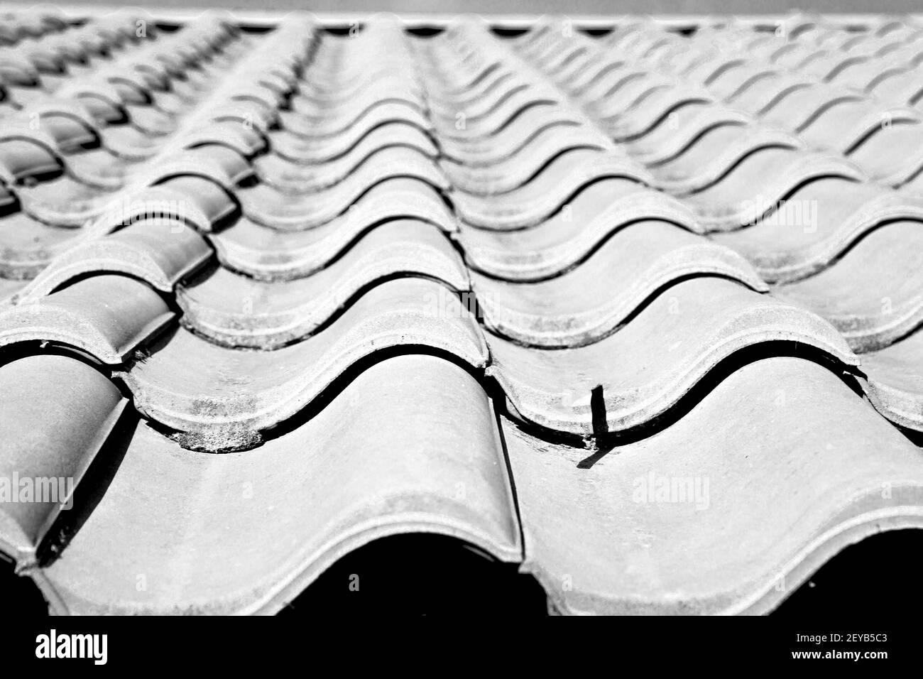 Old roof in italy the line and texture of diagonal architecture Stock ...