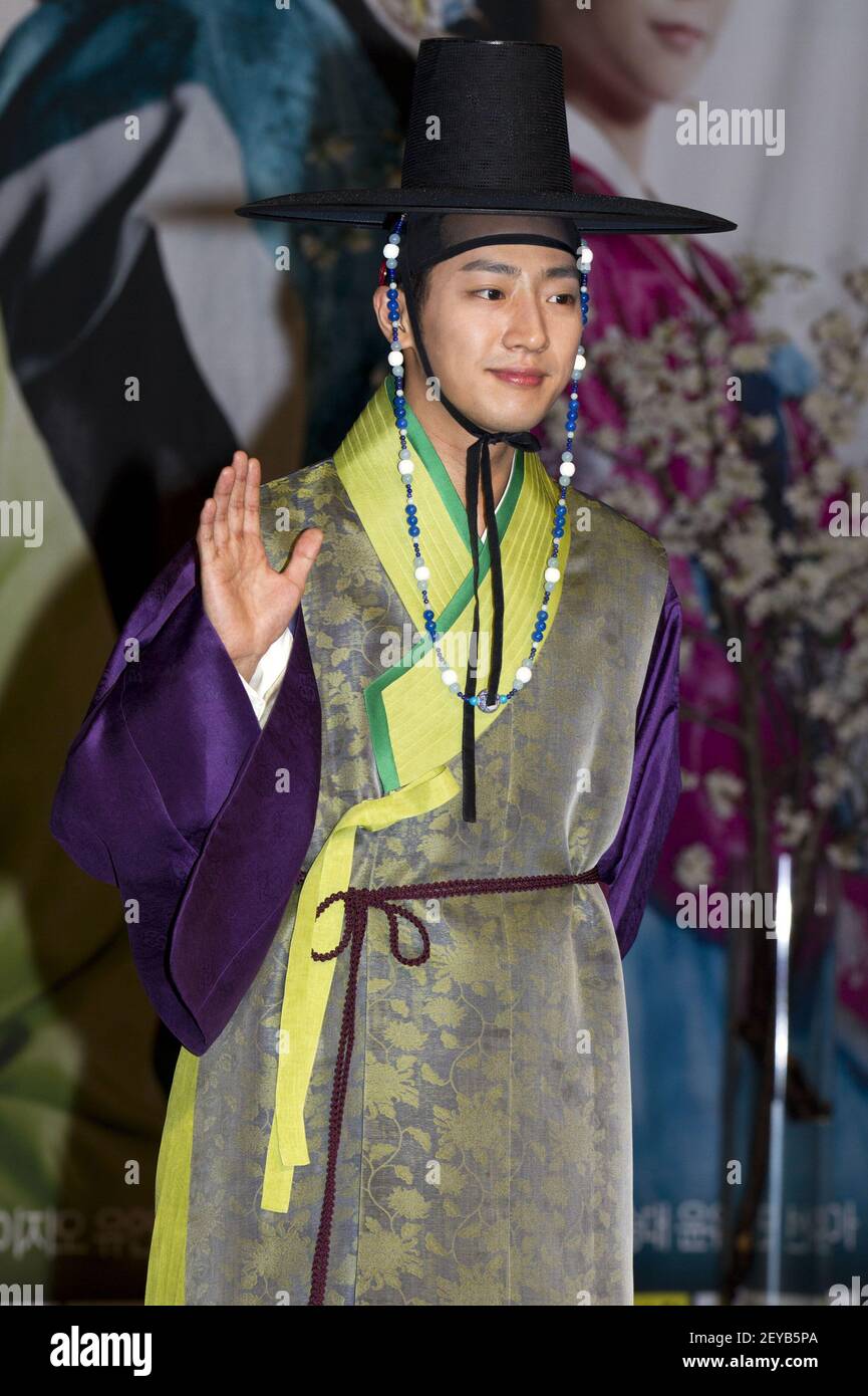 1 April 2013 - Goyang, South Korea - South Korean actor Lee Sang-Yeob ...