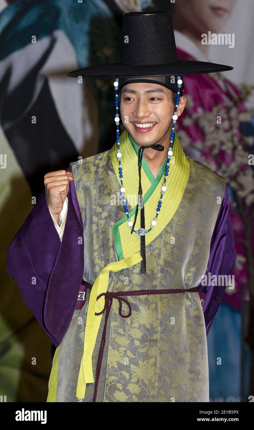1 April 2013 - Goyang, South Korea - South Korean actor Lee Sang-Yeob ...
