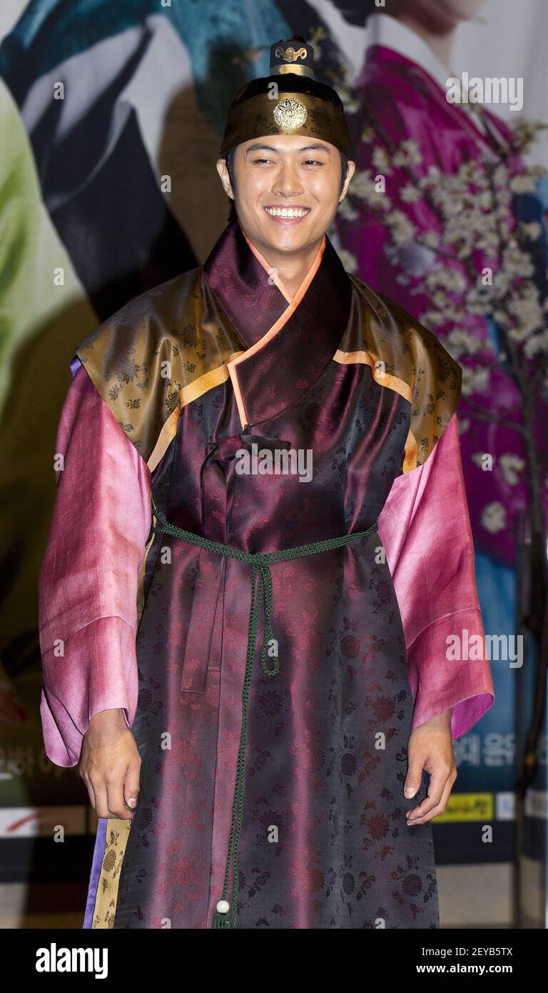 1 April 2013 - Goyang, South Korea - South Korean actor Jae Hee attends ...