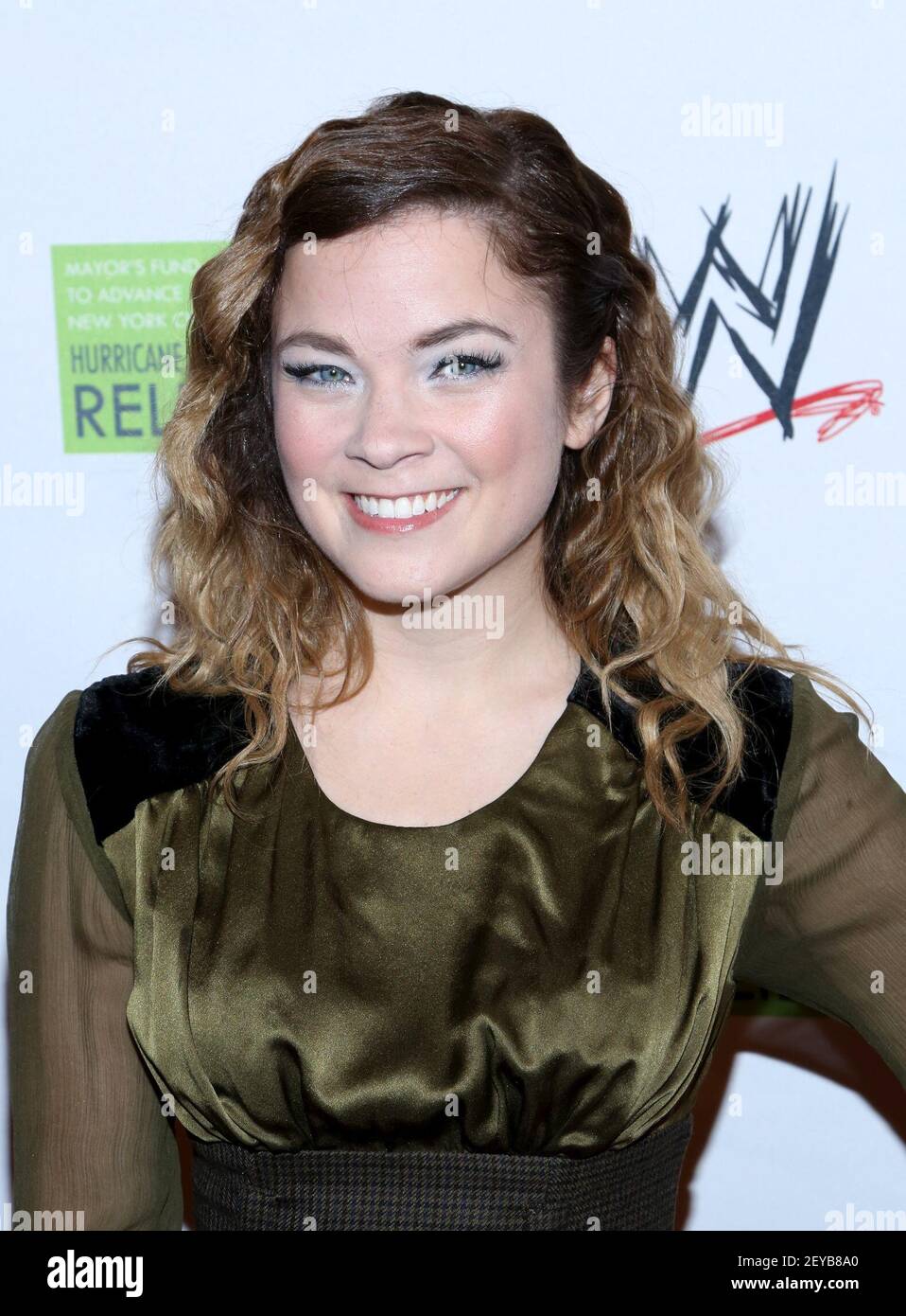 Lenay Dunn attends WWE Superstars for Sandy Relief at Cipriani, Wall ...