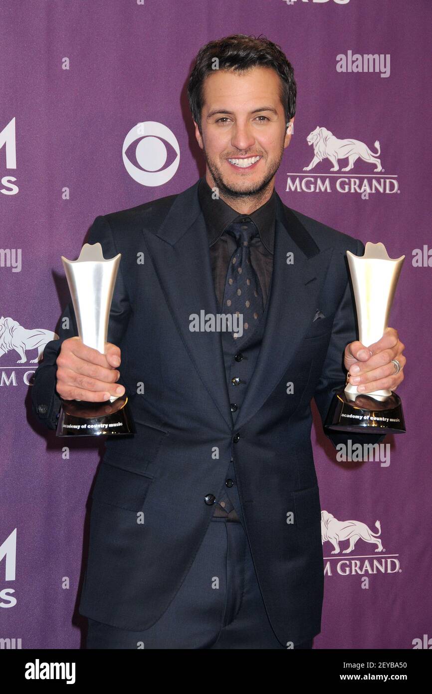 7 April 2013 - Las Vegas, California - Luke Bryan. 48th Annual Academy ...