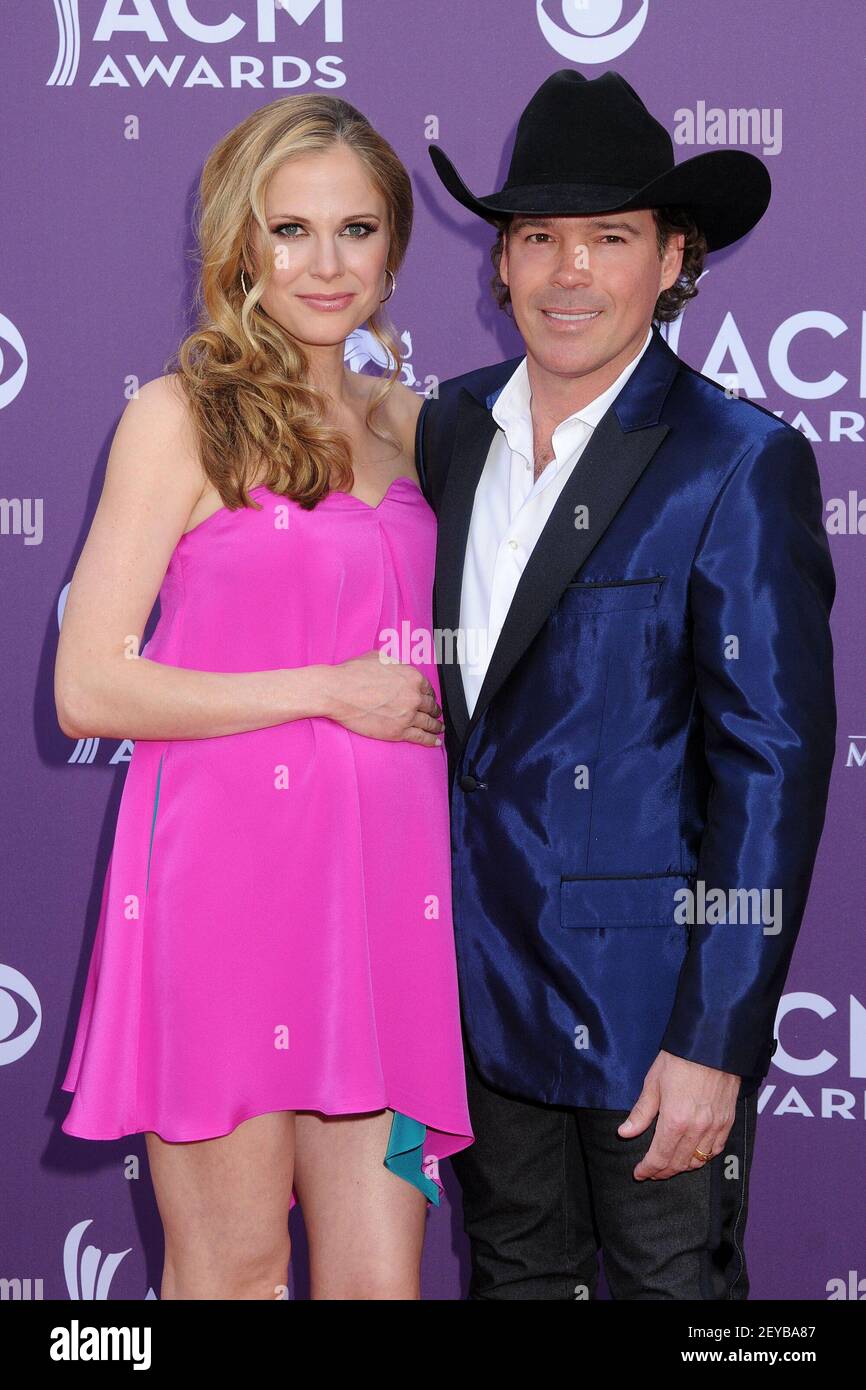 7 April 2013 - Las Vegas, California - Jessica Walker, Clay Walker ...