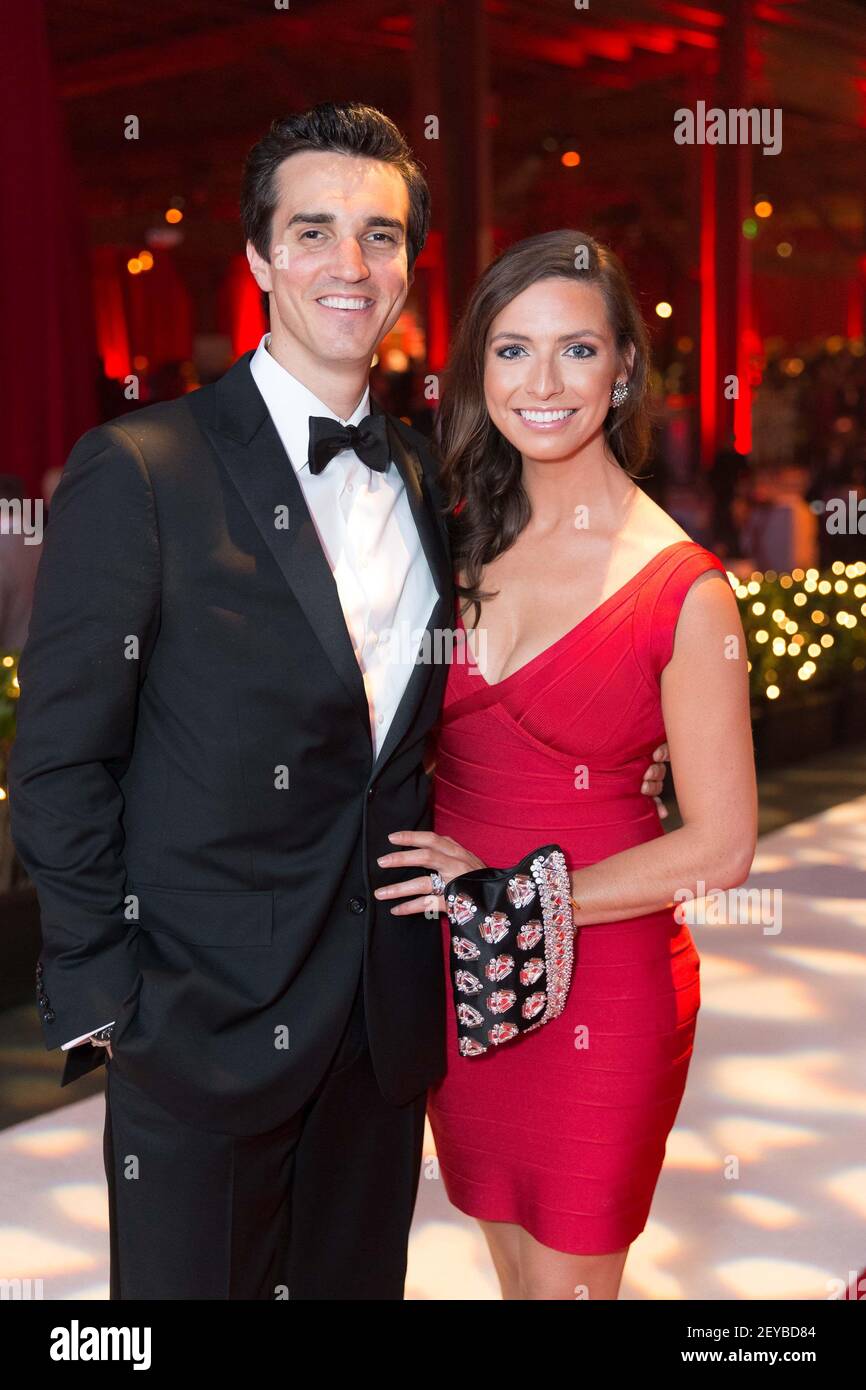 Luke Circovic, Kira Klapper - 2013 Red Cross Gala Hope by Design held ...