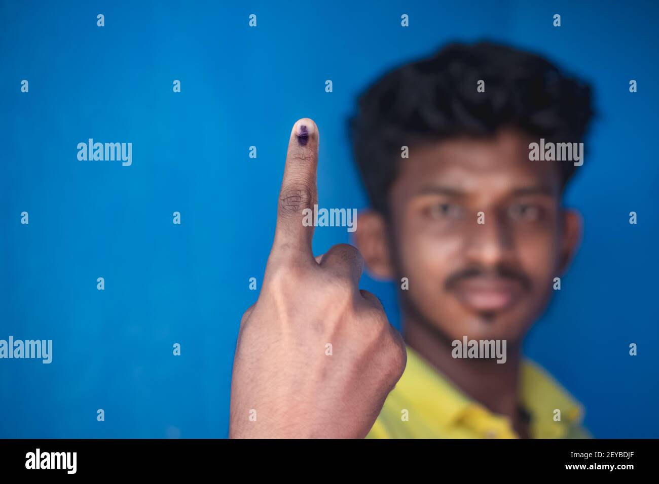 Indian voter hi-res stock photography and images - Alamy