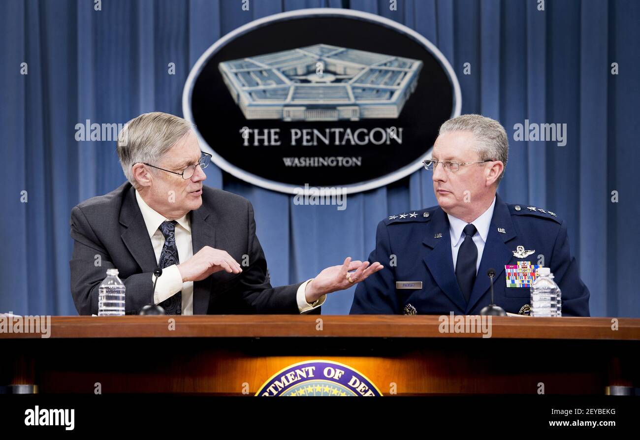 Under Secretary of Defense Robert Hale and Lt. Gen. Mark Ramsay ...