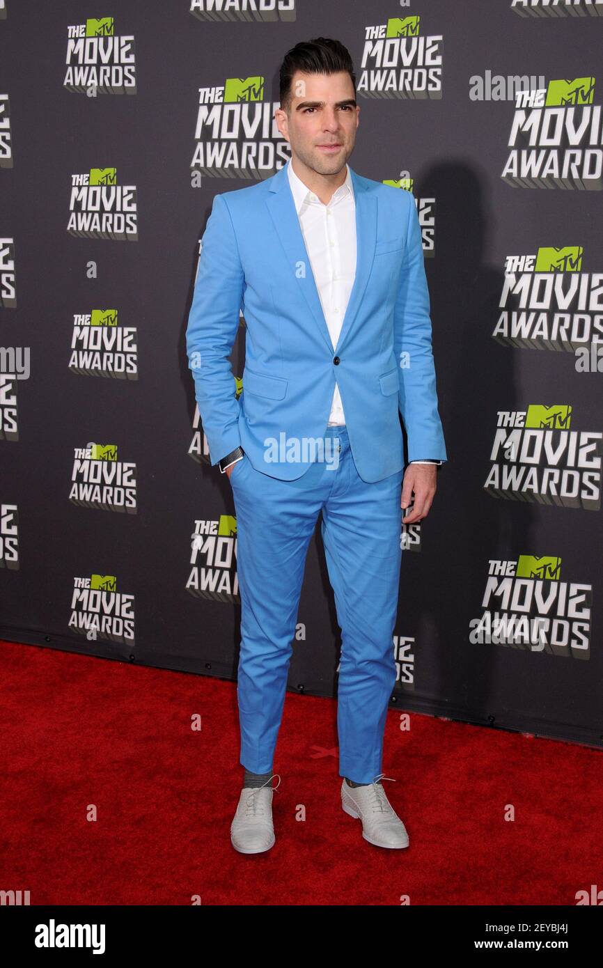 14 April 2013 - Culver City, California - Zachary Quinto, Zach Quinto ...