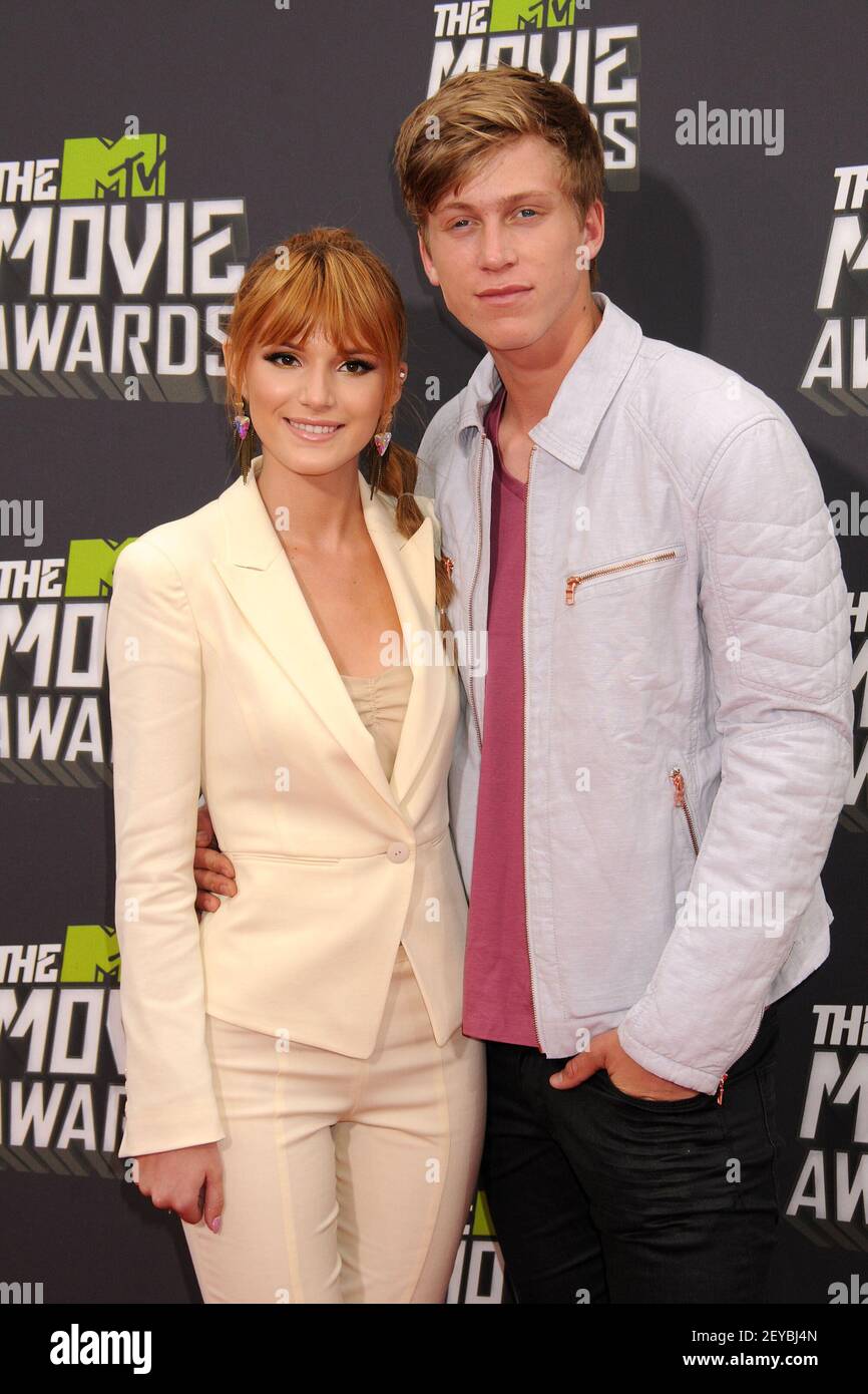 14 April 2013 - Culver City, California - Tristan Klier, Bella Thorne ...