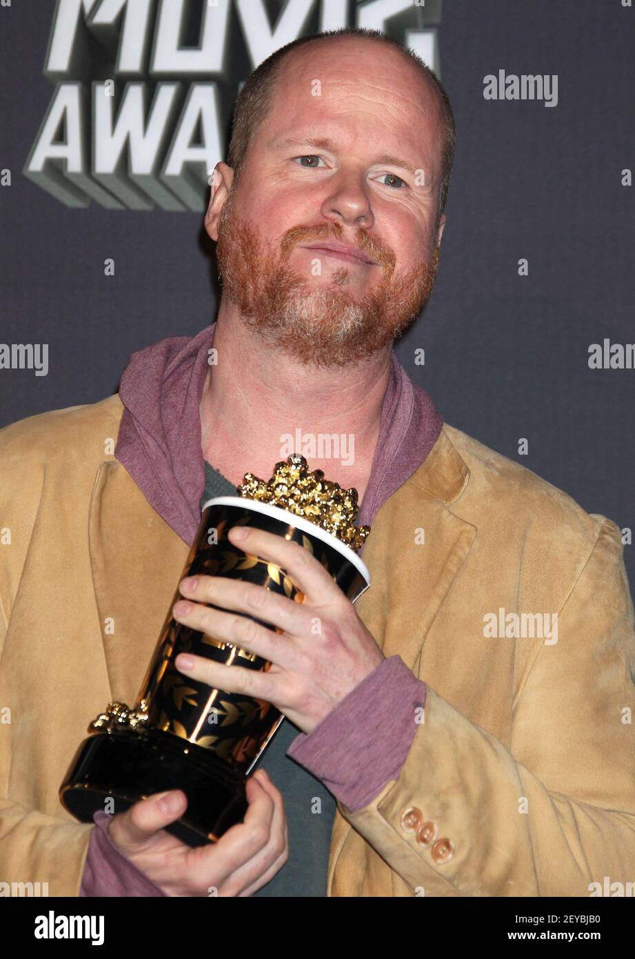 14 April 2013 - Culver City, California - Joss Whedon. 2013 MTV Movie Awards held at Sony ...