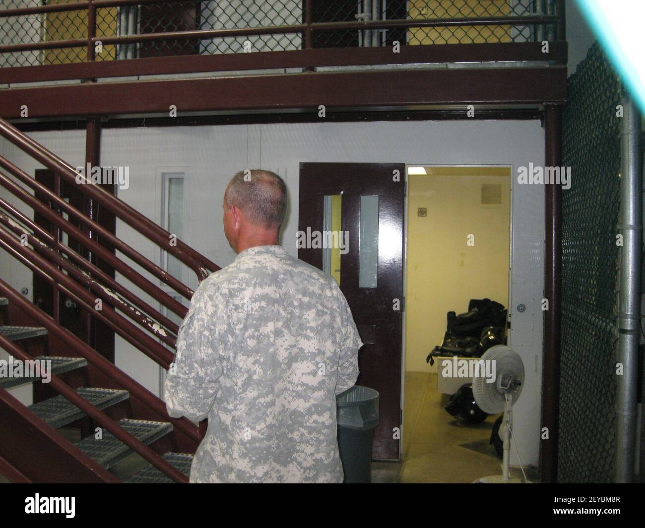 The officer in charge of the 200-cell Camp 6 prison -- the former ...