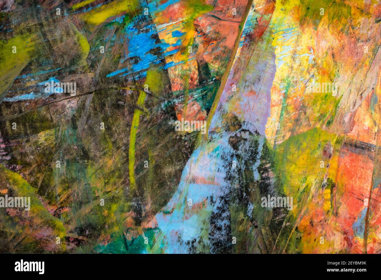 An illustration of colorful art patterns and textures Stock Photo - Alamy