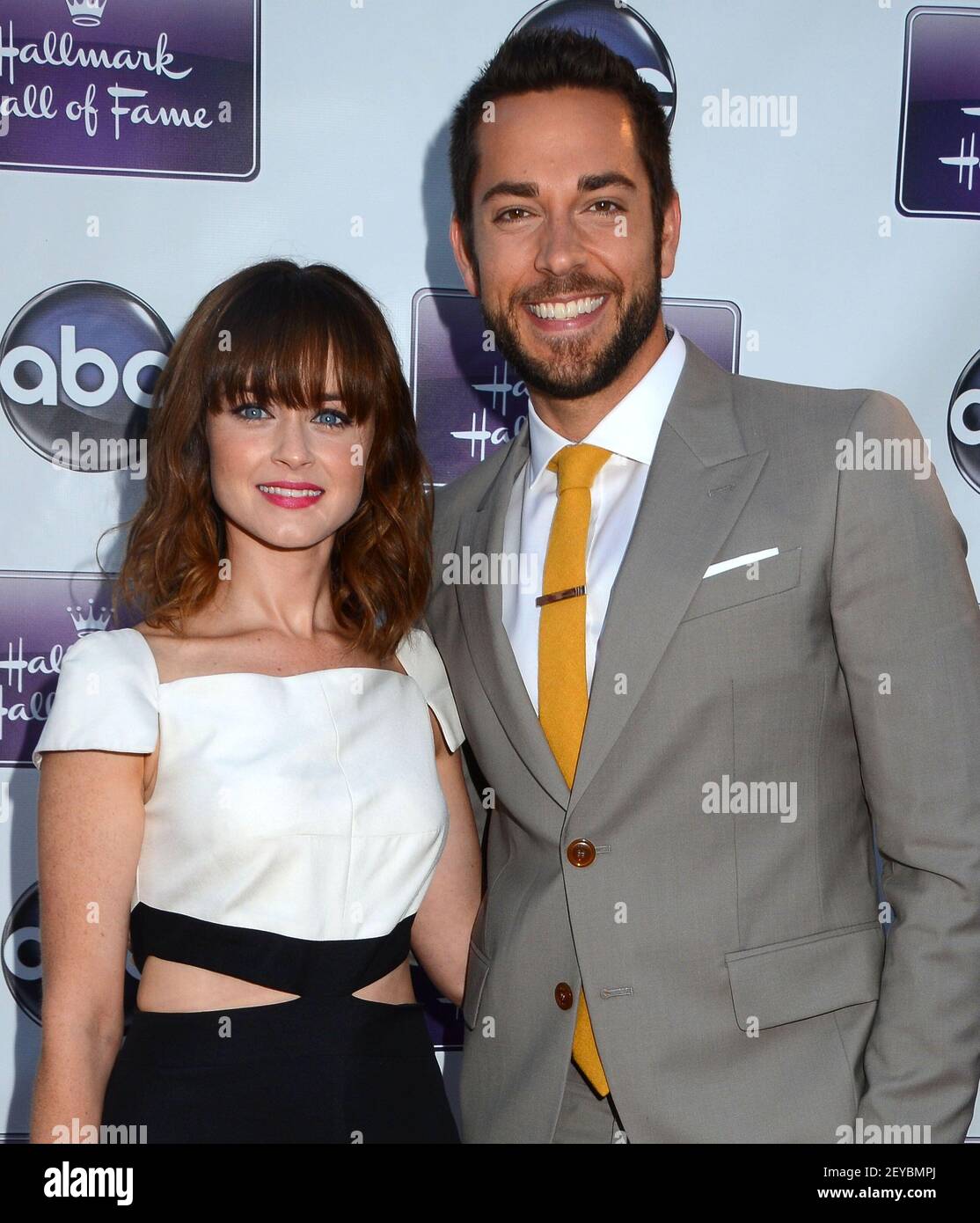 17 April 2013 - Century City, California - Alexis Bledel, Zachary Levi ...