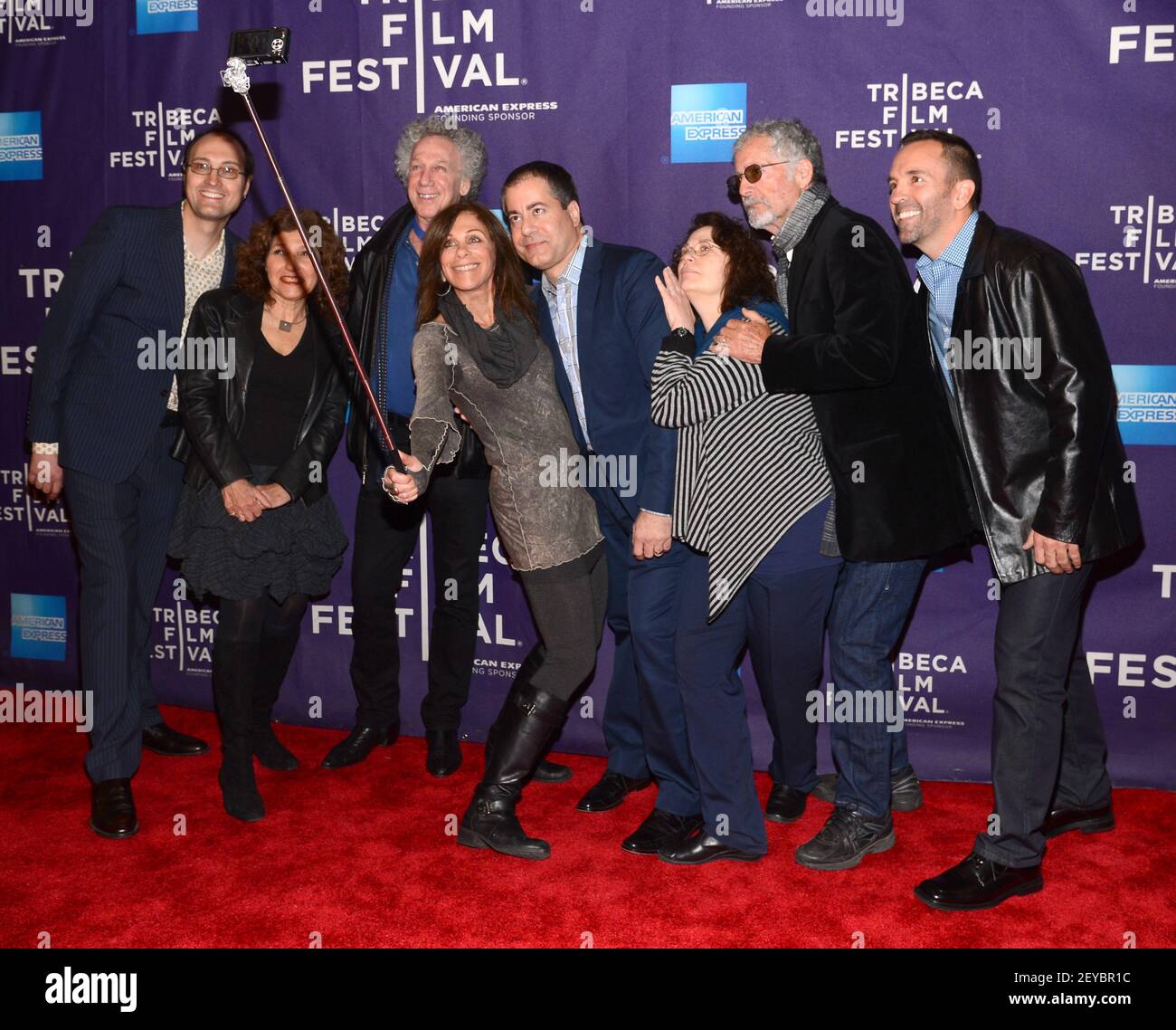 (L-R) Cast Shot: James Pendorf, Gail Buckland, Bob Gruen, Lynn ...