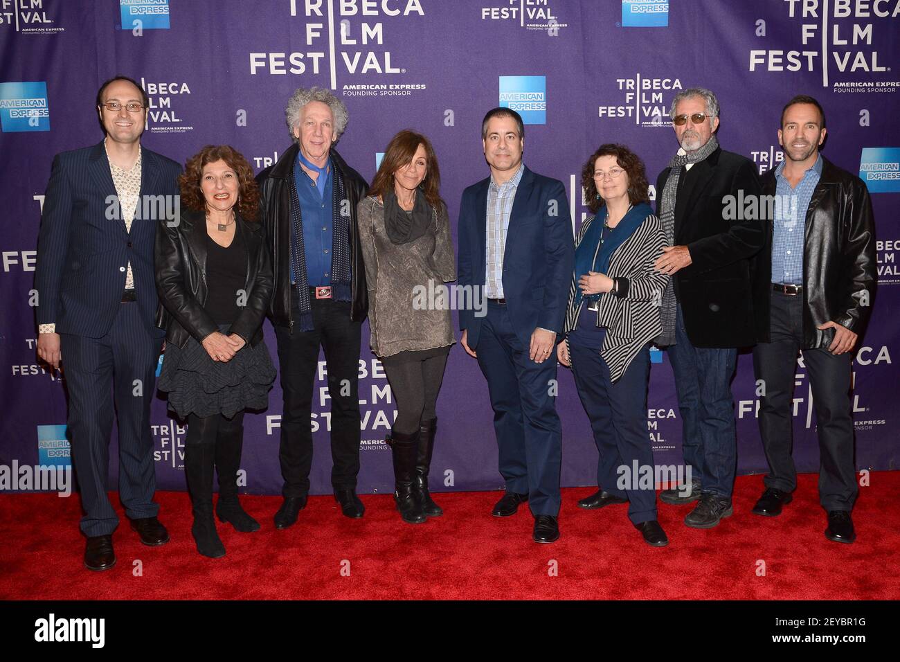 (L-R) Cast Shot: James Pendorf, Gail Buckland, Bob Gruen, Lynn ...