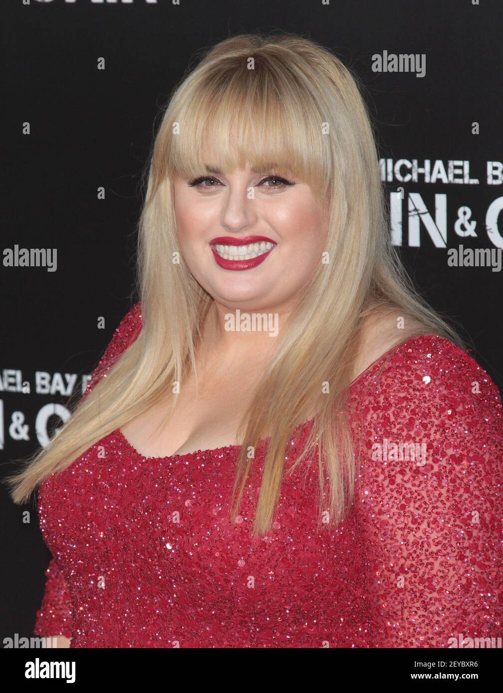 Rebel Wilson attends The Los Angeles Premiere of 'Pain & Gain' at the ...