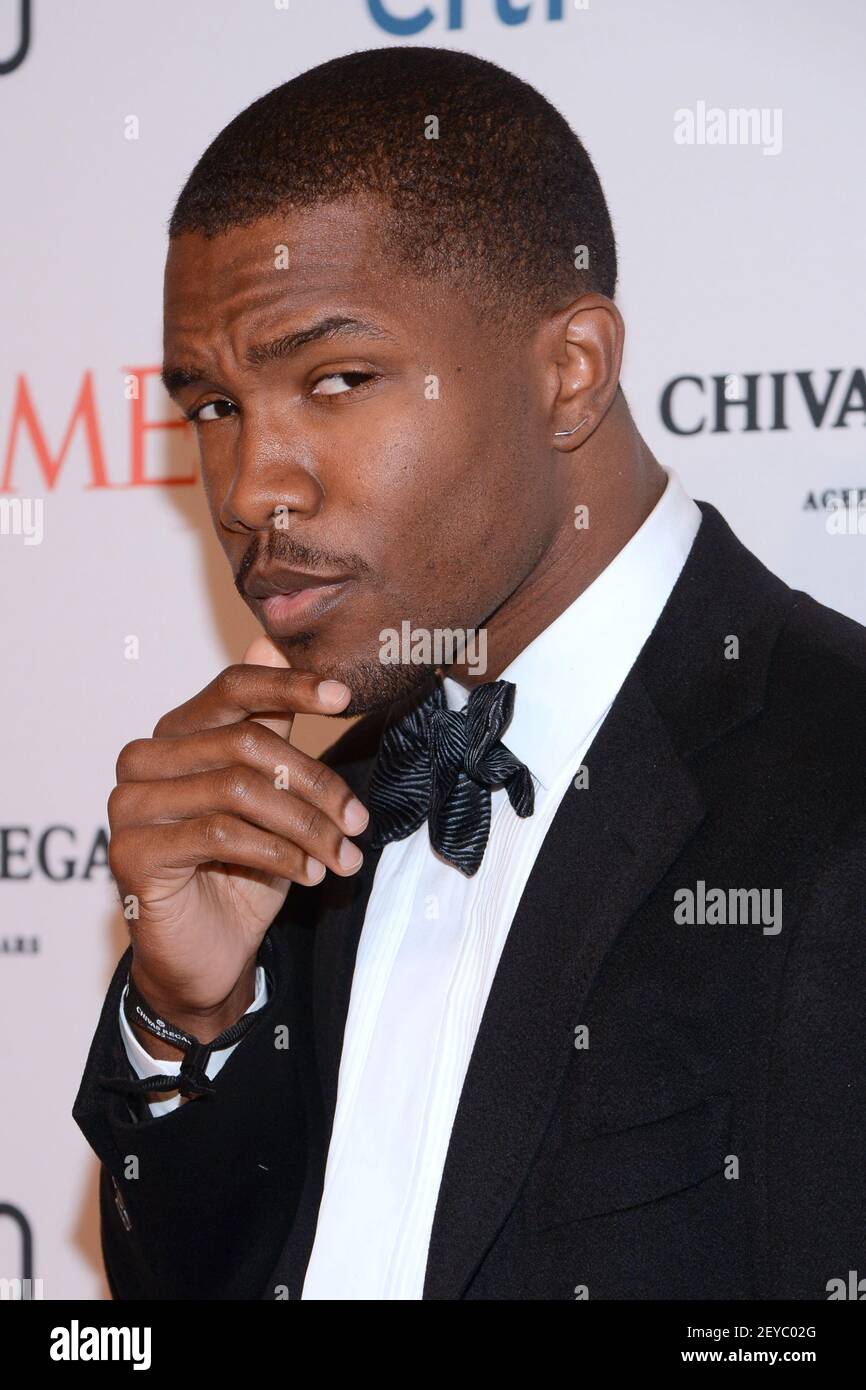 Singer Frank Ocean attends the 2013 Time 100 Gala at Frederick P. Rose ...