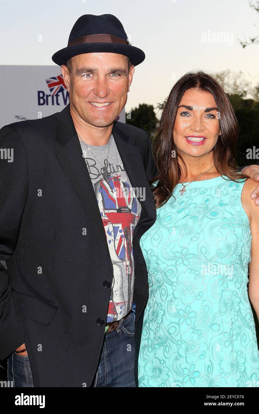23 April 2013 - Los Angeles, California - Vinnie Jones, Tanya Jones ...