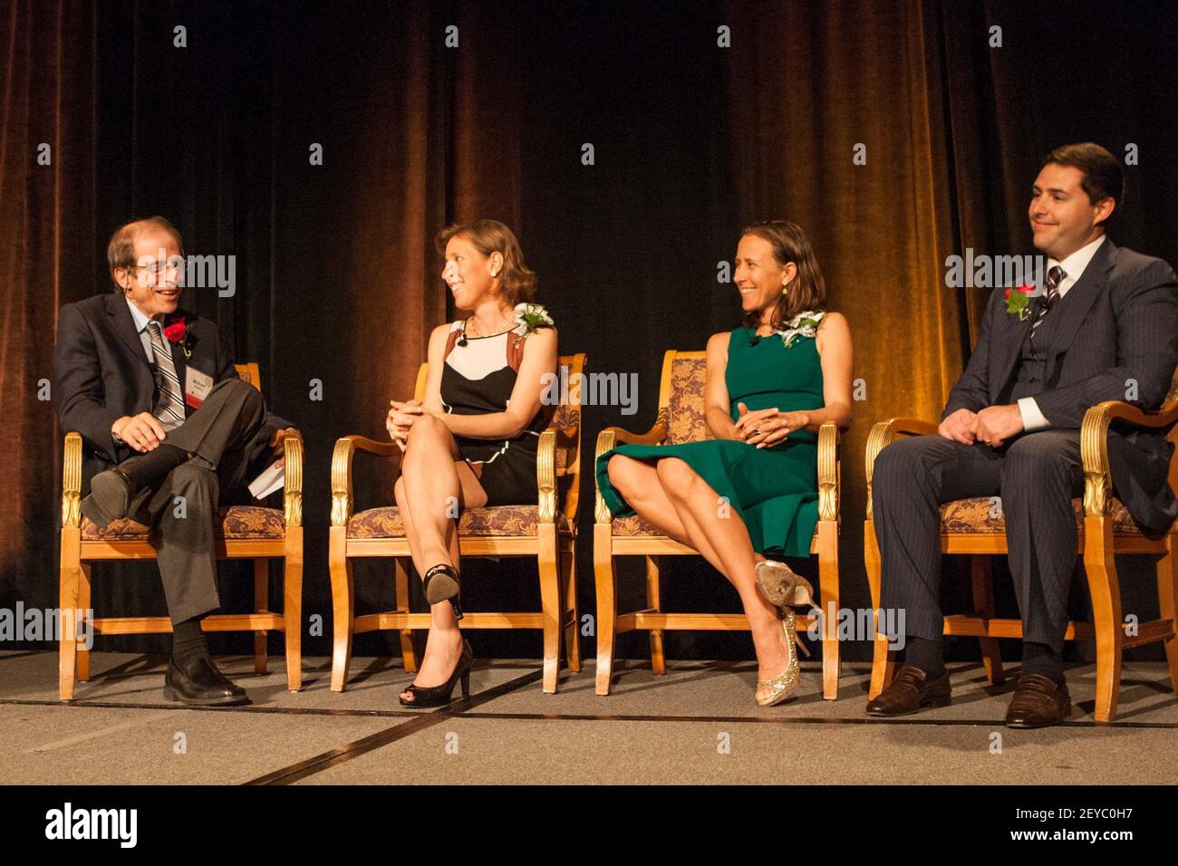 Michael Krasny, Susan Wojcicki, Anne Wojcicki, Jed York - The ...