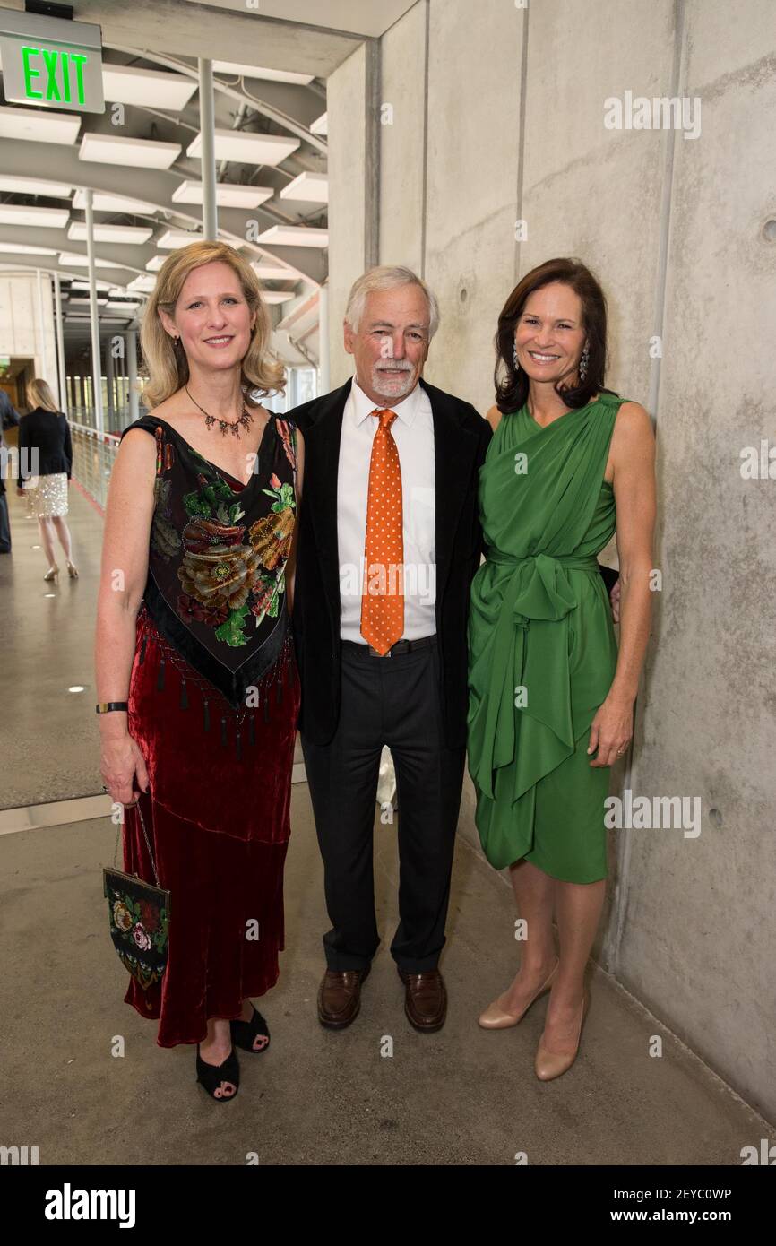 Janet Harris, Mark Buell, Randi Fisher - Big Bang Gala 2013 held at ...