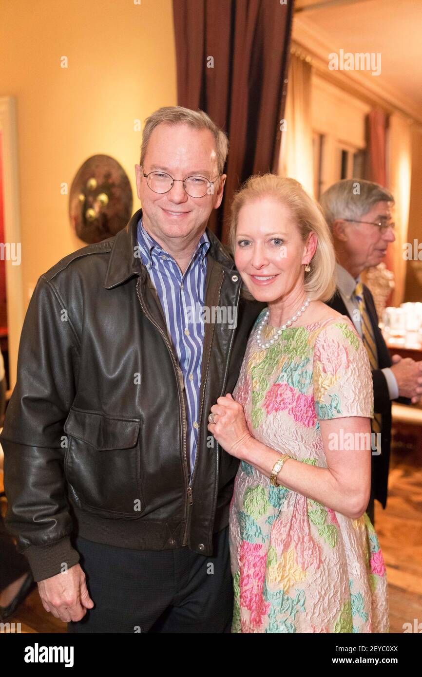 Eric Schmidt, Wendy Schmidt - Jillian Manus Book Party for Bill ...