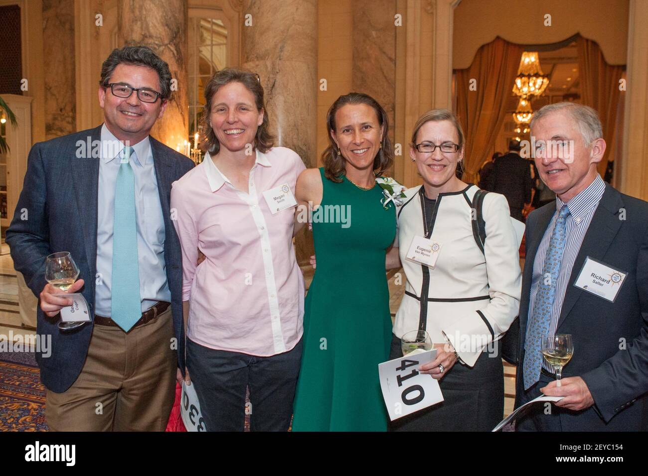 George Cogan, Megan Smith, Ann Wojcicki, Eugenie Van Wynen, Richard ...