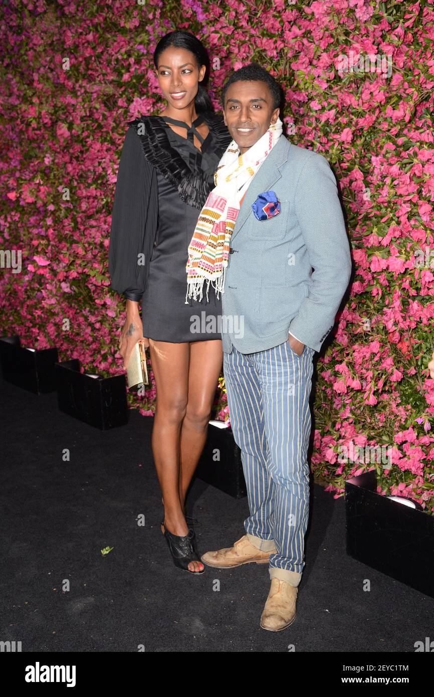 (L-R) Gate Maya Haile and Chef Marcus Samuelsson attend the Chanel ...