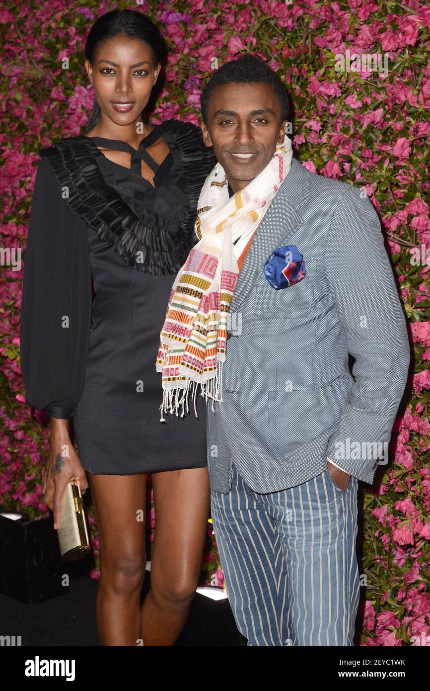 (L-R) Gate Maya Haile and Chef Marcus Samuelsson attend the Chanel ...