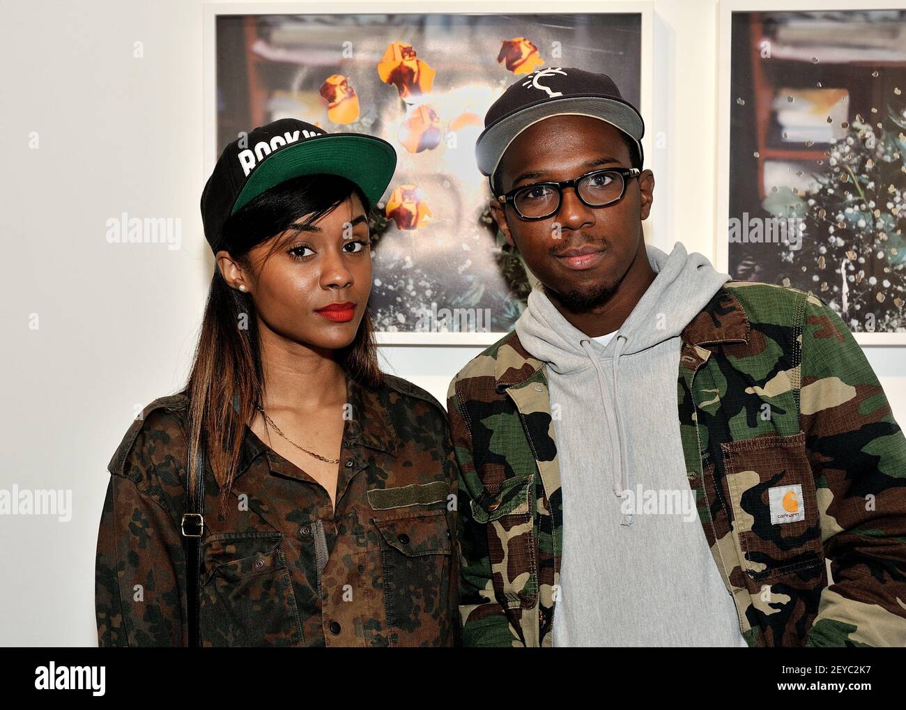 L-R: A.V. Rockwell, Andre Smith at the Garrett Pruter "Interiors ...