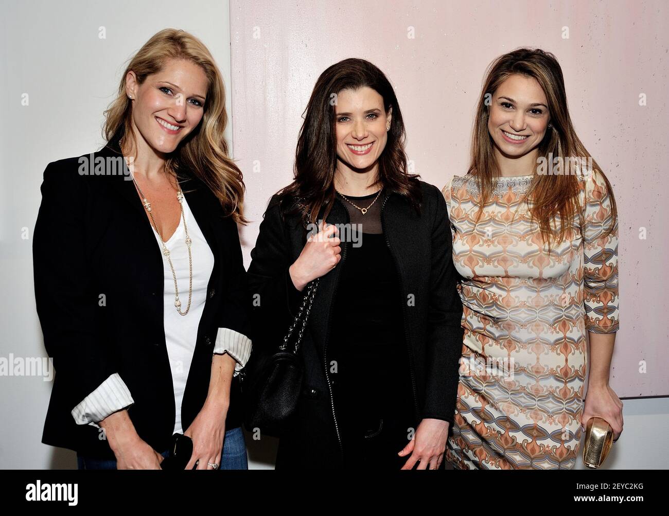 L-R: Emily Kaderman, Heather Groegen, Elizabeth Hirsch at the Garrett ...