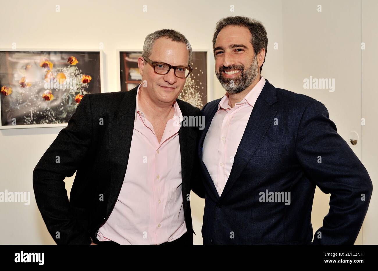 L-R: Charlie Horne, Adam Greenberger at the Garrett Pruter "Interiors ...