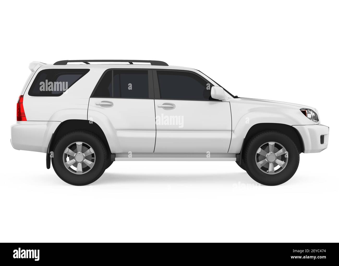 SUV Car Isolated Stock Photo - Alamy