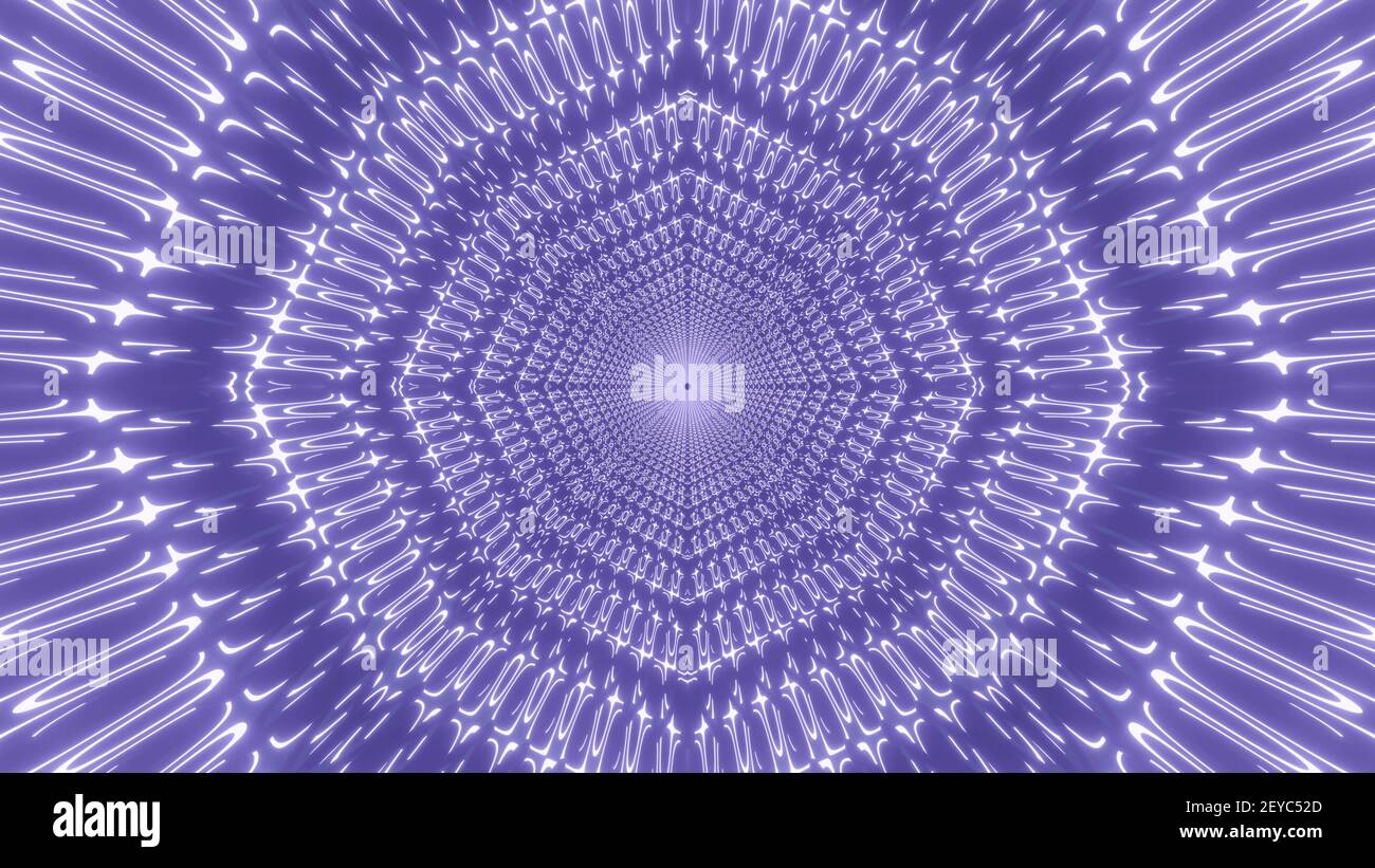 A vibrant illustration of ink blue toned kaleidoscope background Stock ...