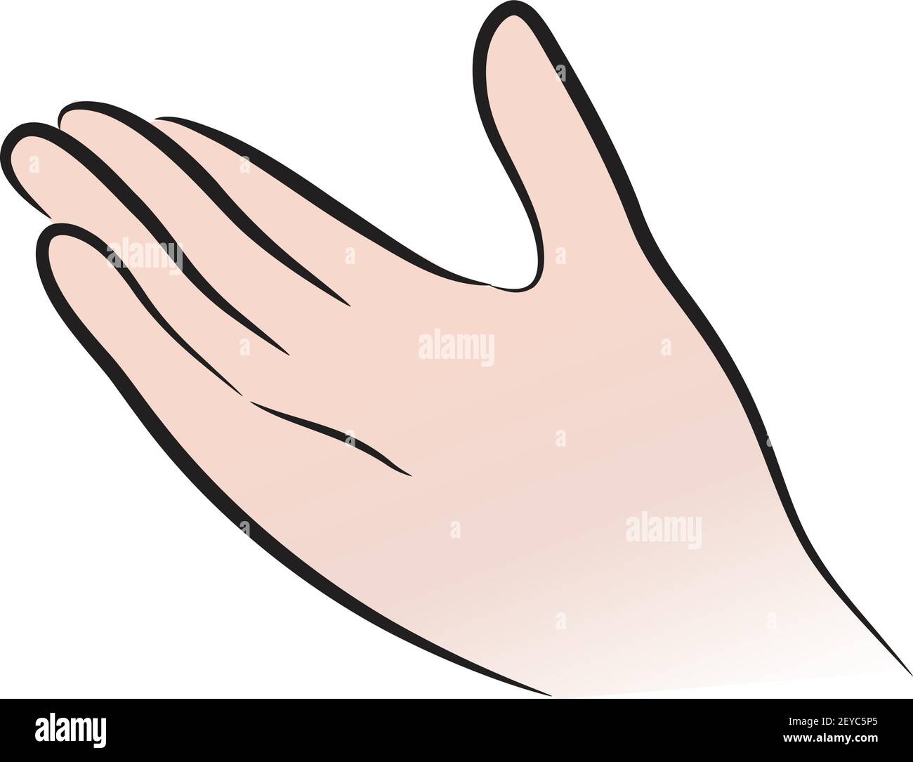 vector drawing hand Stock Vector Image & Art - Alamy