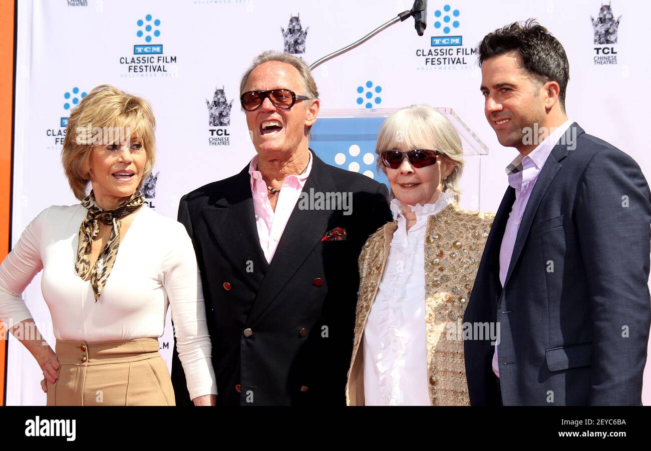 27 April 2013 - Hollywood, California - Jane Fonda, Peter Fonda ...