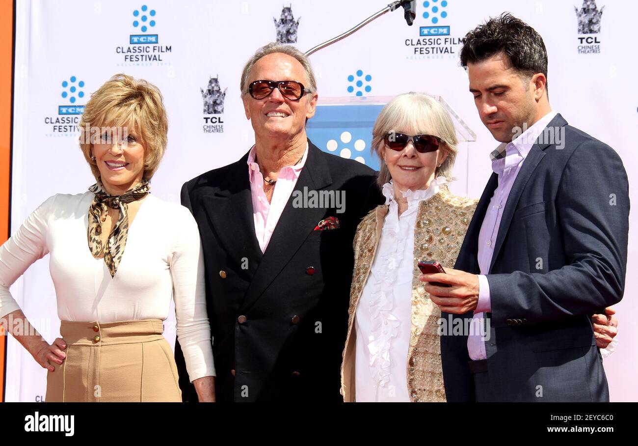 27 April 2013 - Hollywood, California - Jane Fonda, Peter Fonda ...