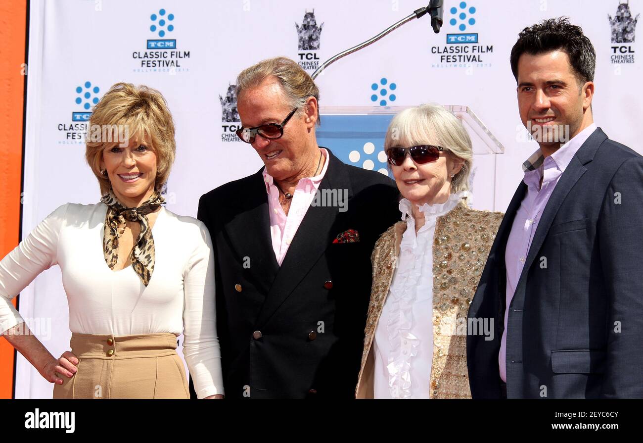 27 April 2013 - Hollywood, California - Jane Fonda, Peter Fonda ...