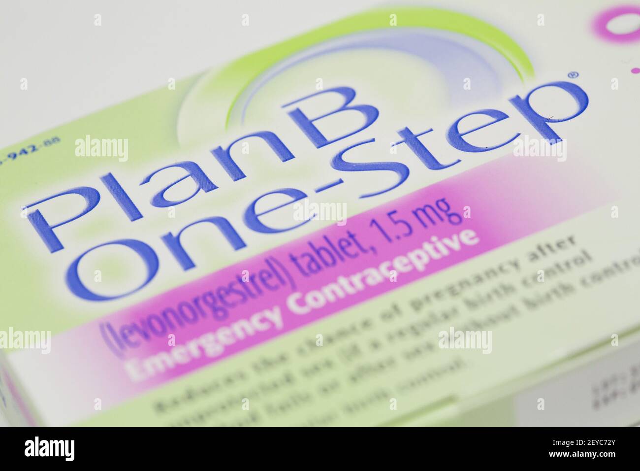 A Plan B (levonorgestrel) emergency contraceptive pill, also known as ...