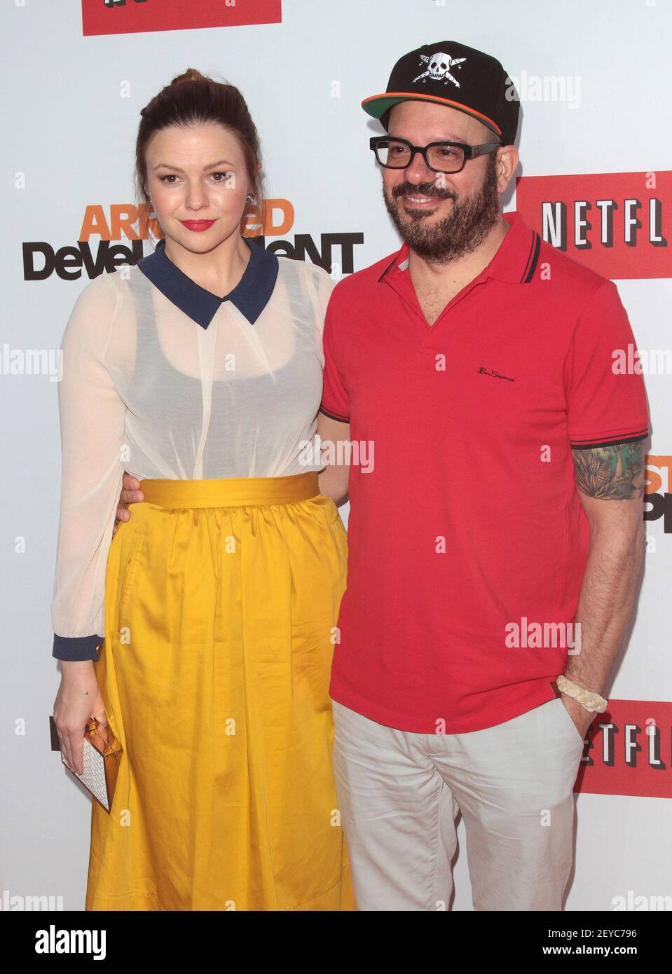 Amber Tamblyn, David Cross attends The Los Angeles Premiere of Season 4 ...