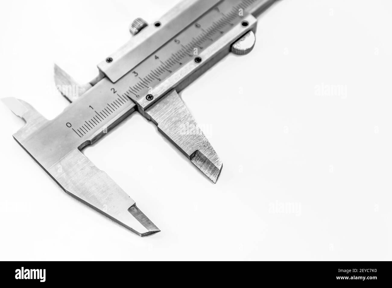 Caliper measurement Black and White Stock Photos & Images - Alamy