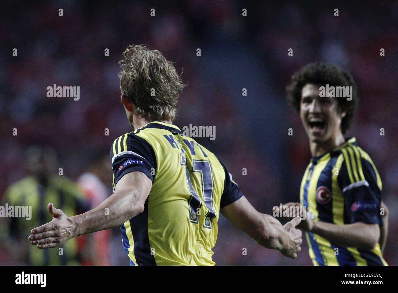 2 May 2013 - Lisbon, Portugal - Dirk Kuytf Fenerbahce SK forward ...