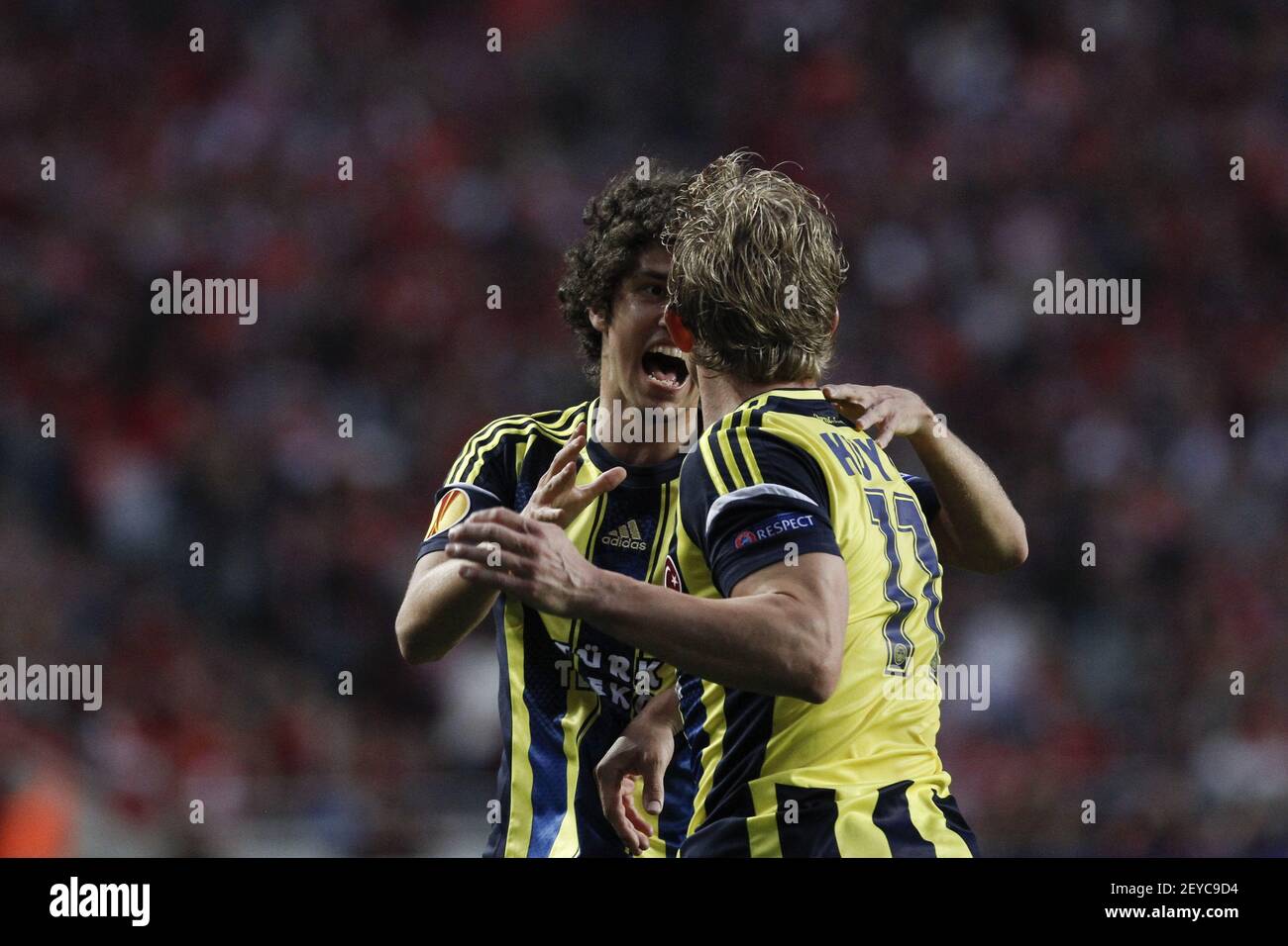 2 May 2013 - Lisbon, Portugal - Dirk Kuytf Fenerbahce SK forward ...