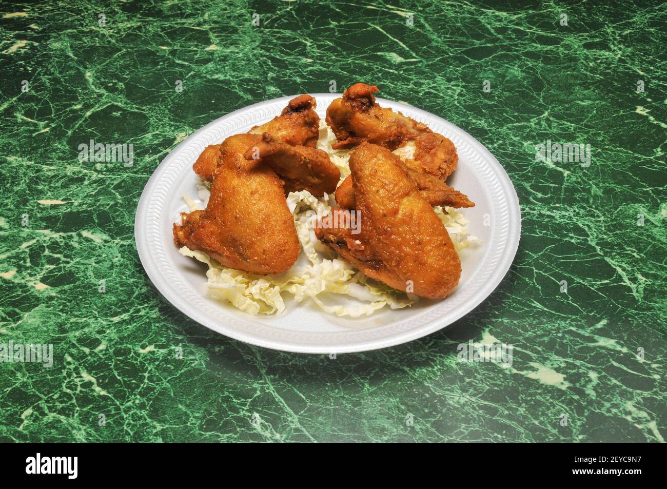 American cuisine dish known as chicken wings Stock Photo - Alamy