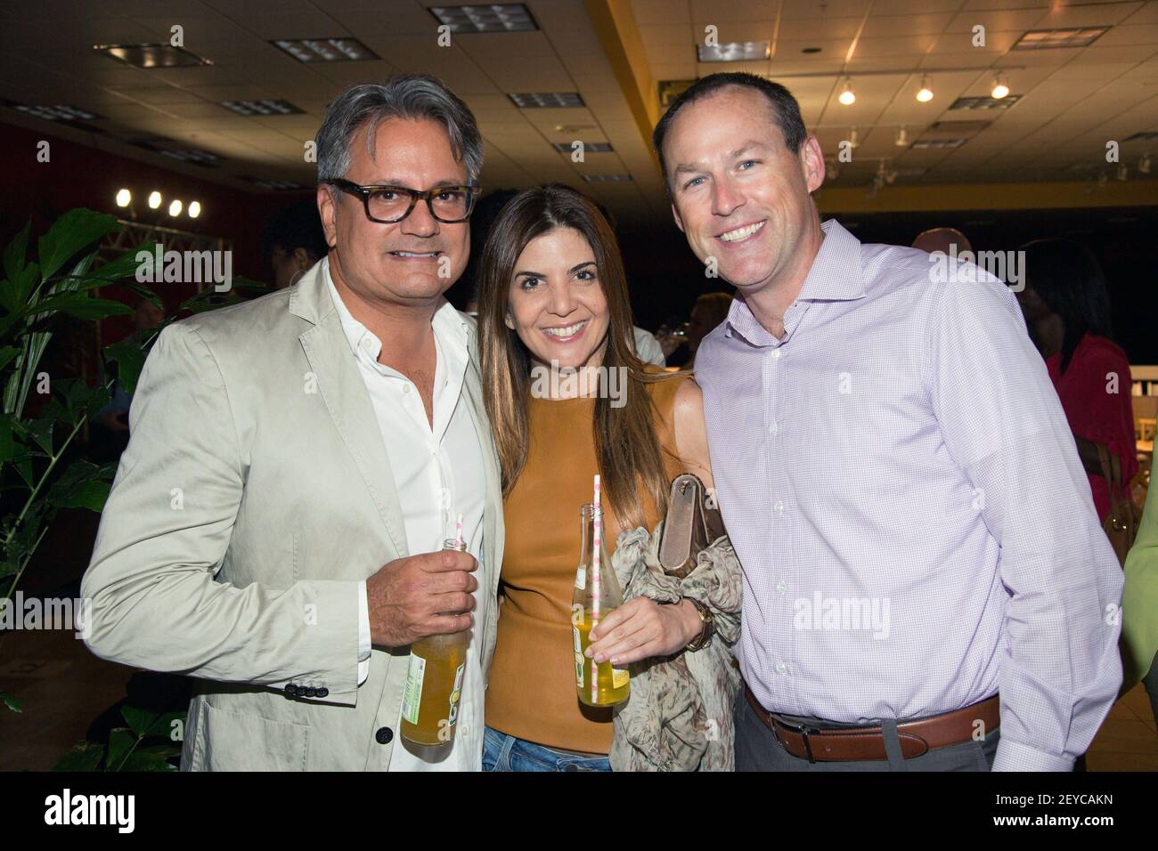 Carlos Carreno, Annick and Kevin Neal attends InThe Now at Village of ...