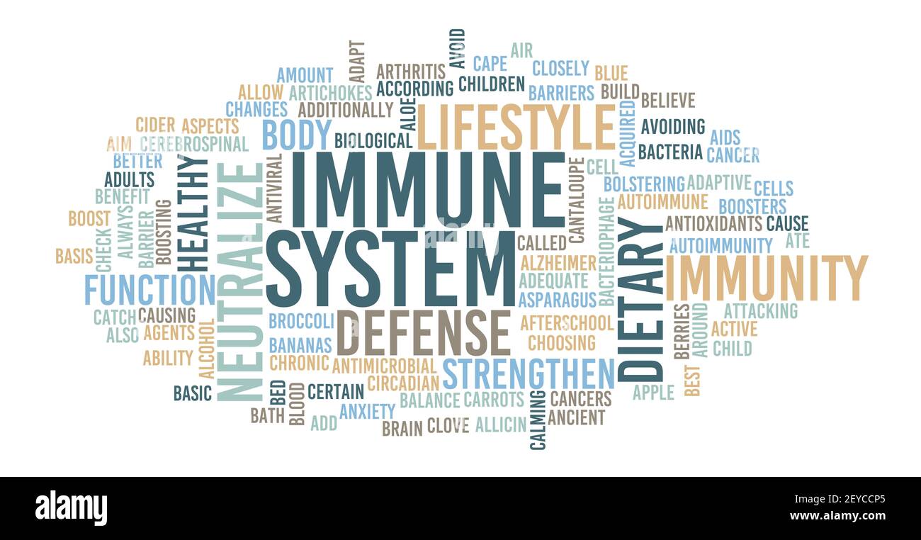 Immune System of a Body as Science Concept Stock Photo - Alamy