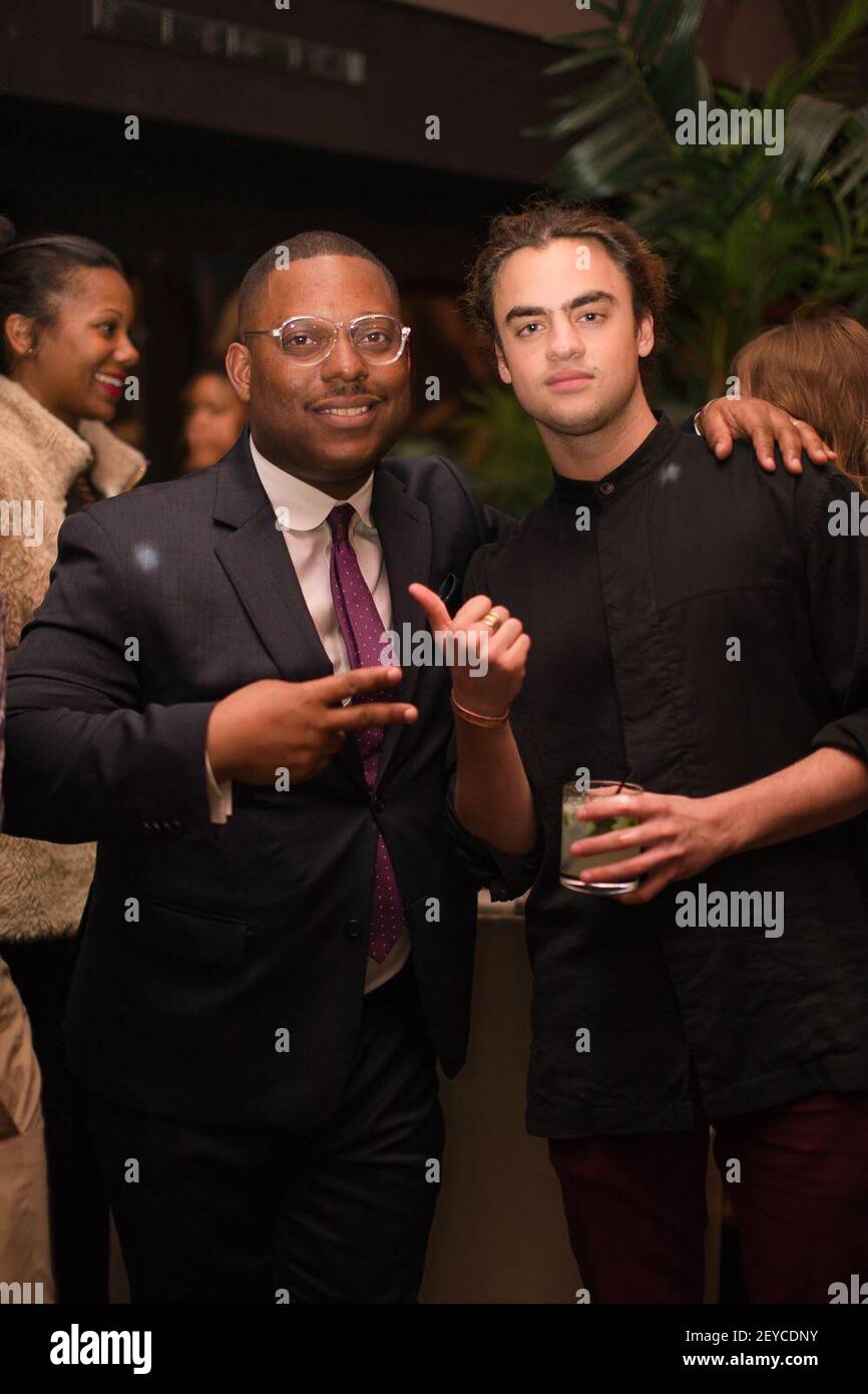 Amani Olu and Michael Avedon attends The MEDIUM Group Presents ...